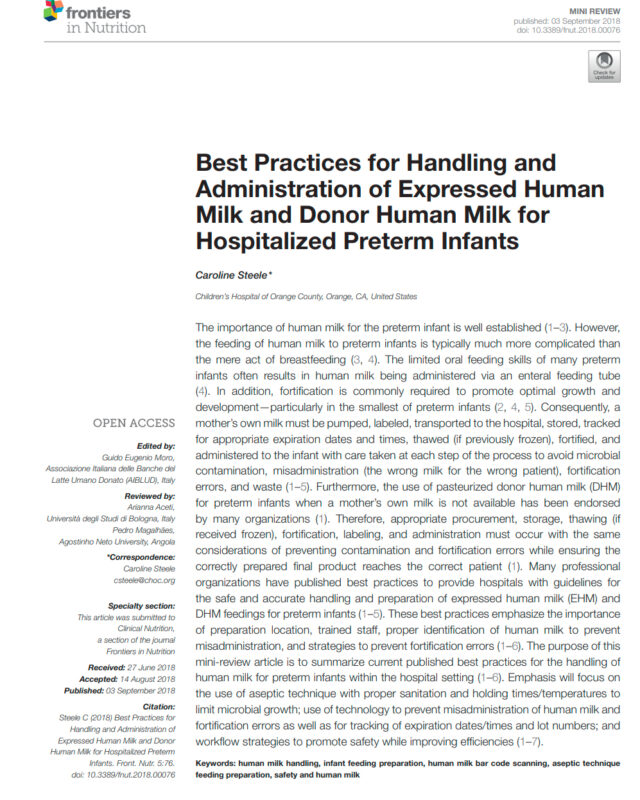 Evidenced-Based Research – Timeless Medical Systems