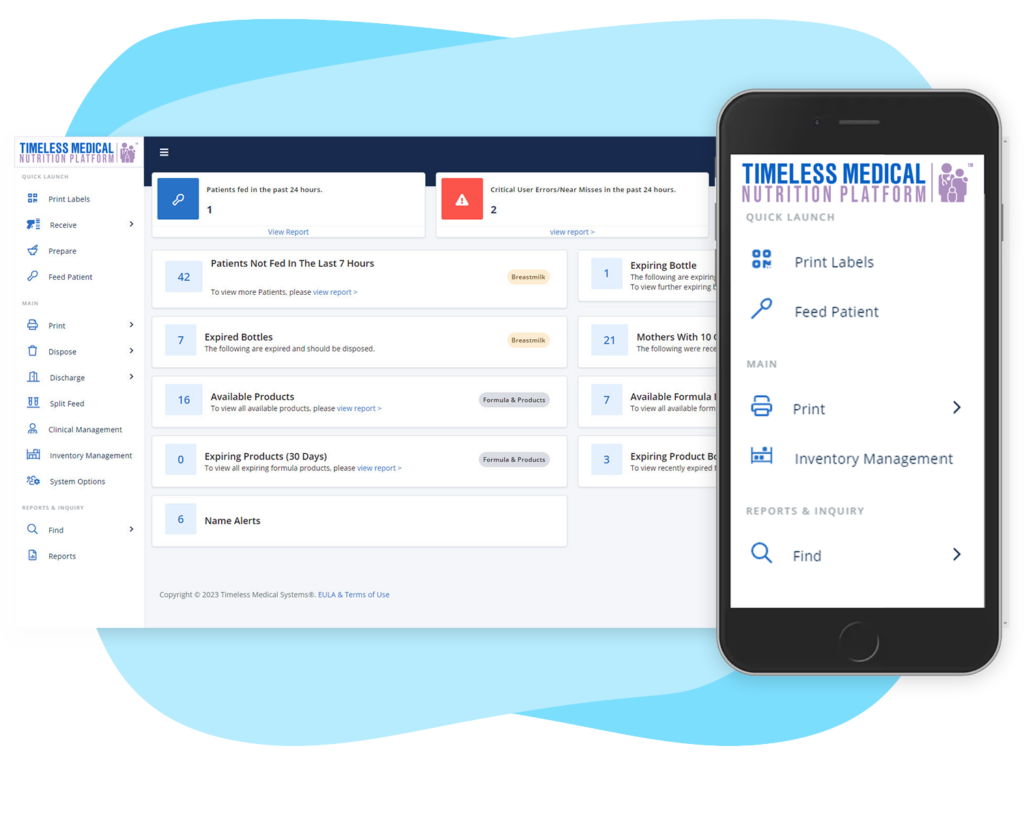Nutrition Platform® – Timeless Medical Systems